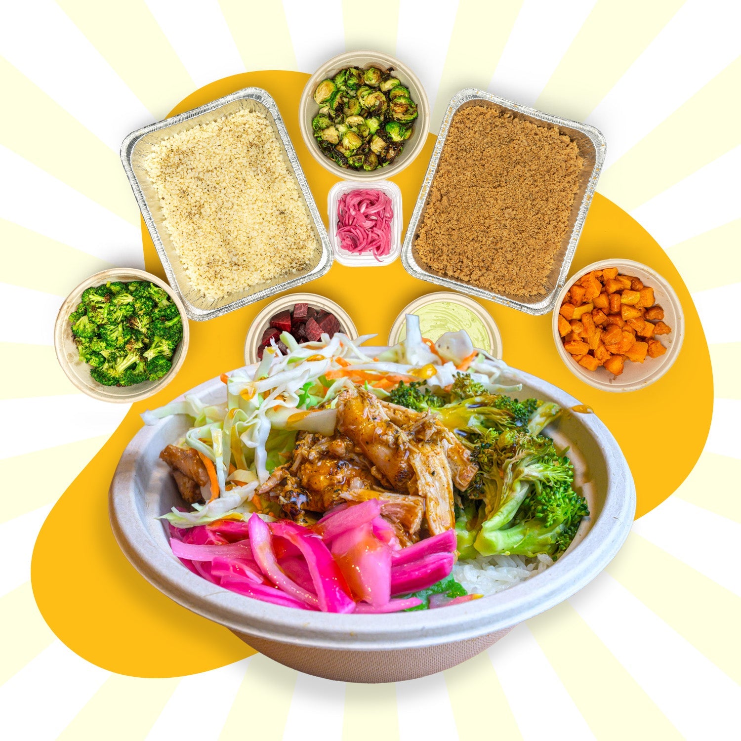 Bistro Bowl Buffets – Così Catering and Group Orders