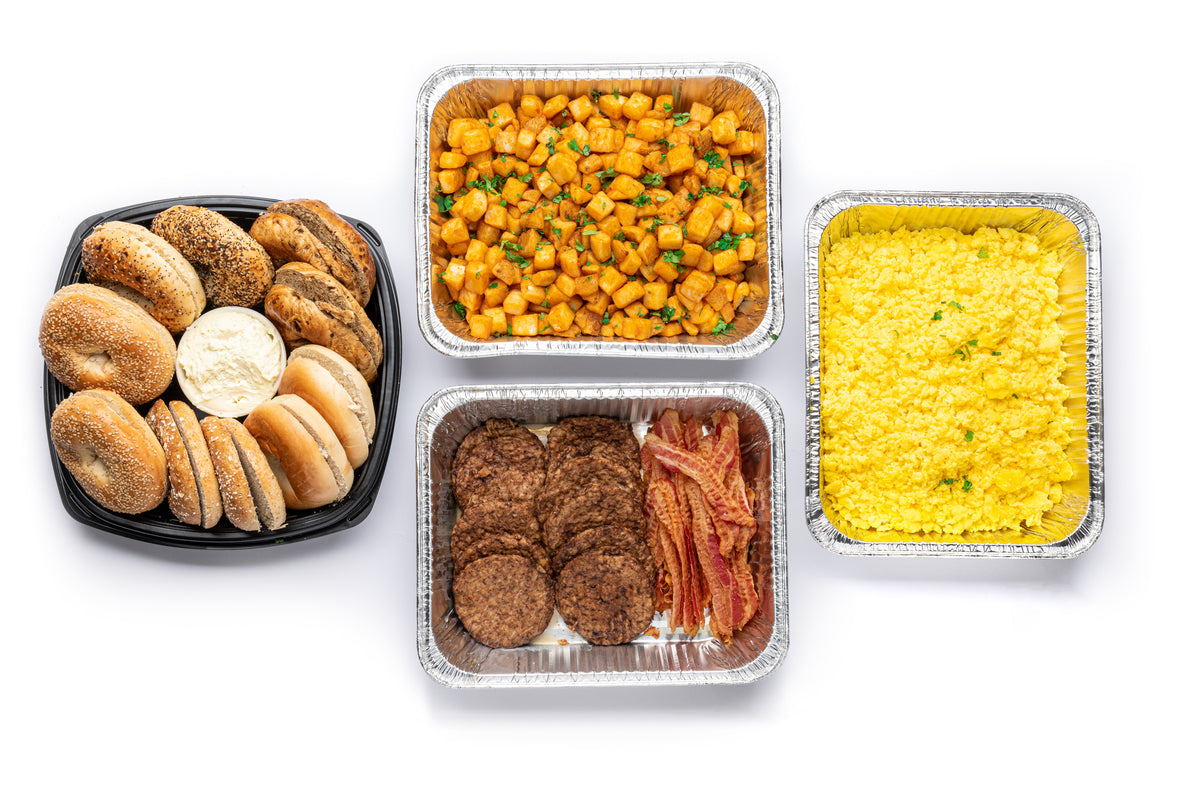 Hot Breakfast Bar (serves 10 each)